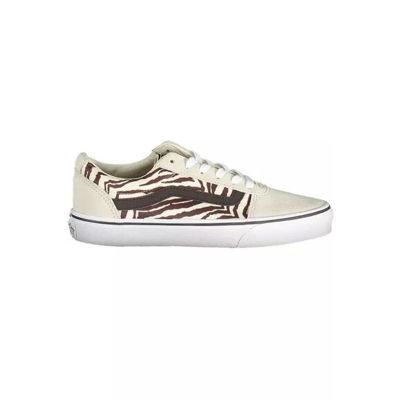Vans | Shoes | Vans Ward Casual Sneakers Zebra Print Women Beige | Poshmark